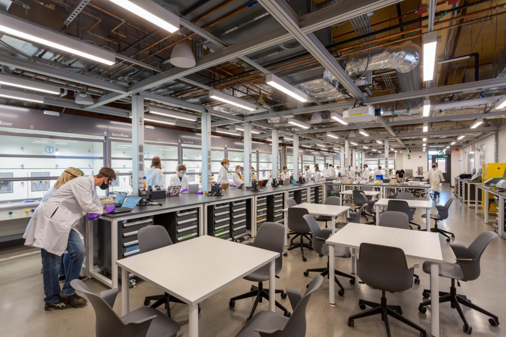 Flexibility in teaching lab design - Ellenzweig